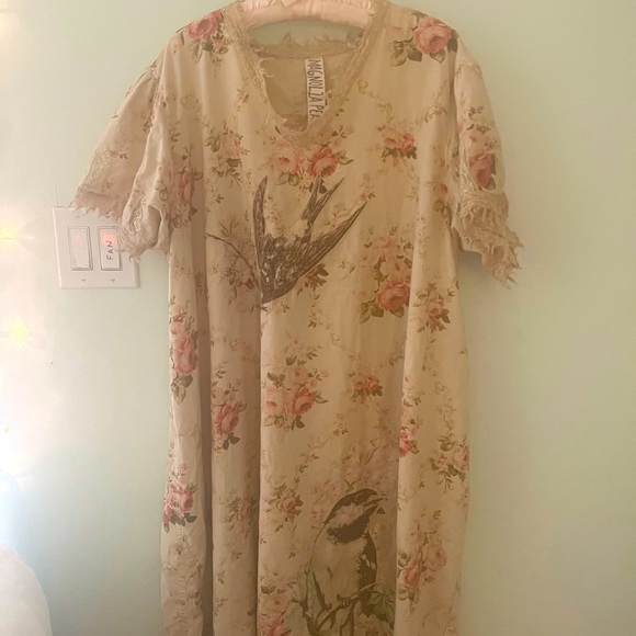 Magnolia Pearl | Dresses | Magnolia Pearl Floral Ada Lovelace Dress ...